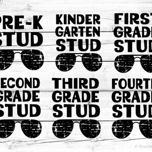 Back to School Svg Bundle Boy First Day of School Svg Pre-k | Etsy