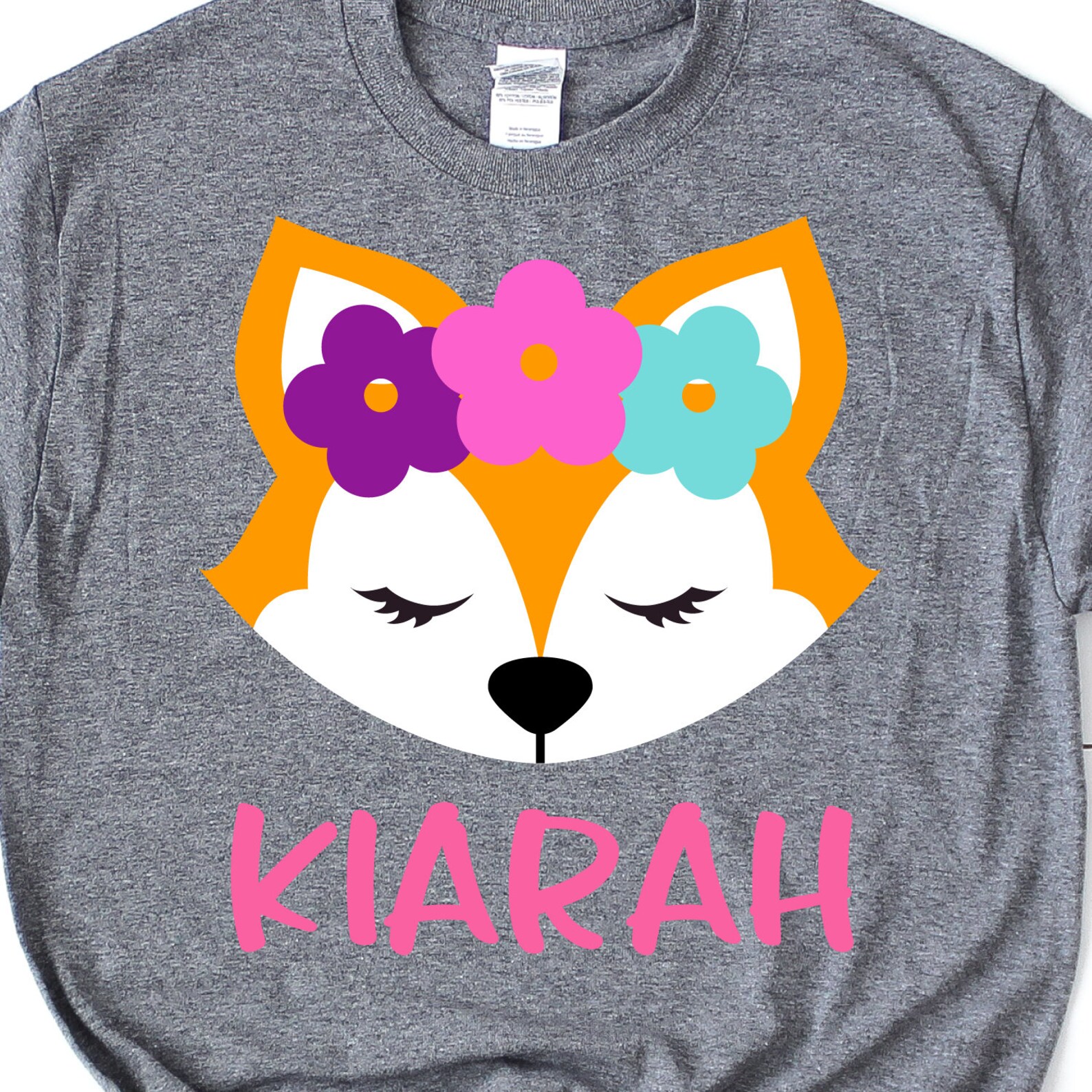 Girl Fox Svg Fox Face Svg Cute Fox Monogram Svg Fox - Etsy