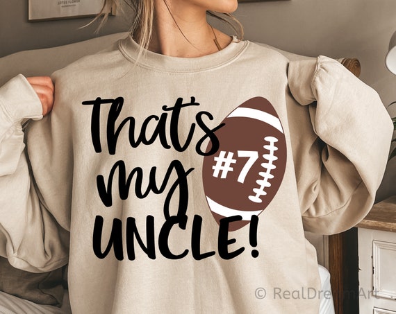 Football Uncle Svg Thats My Uncle Svg Personalized Football - Etsy