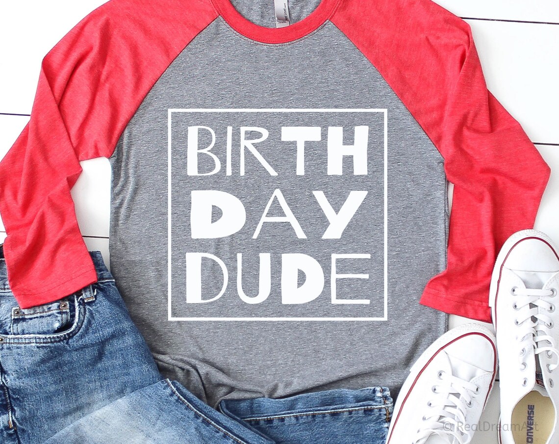 Birthday Dude Svg Birthday Boy Svg Boys Birthday Svg Birthday | Etsy