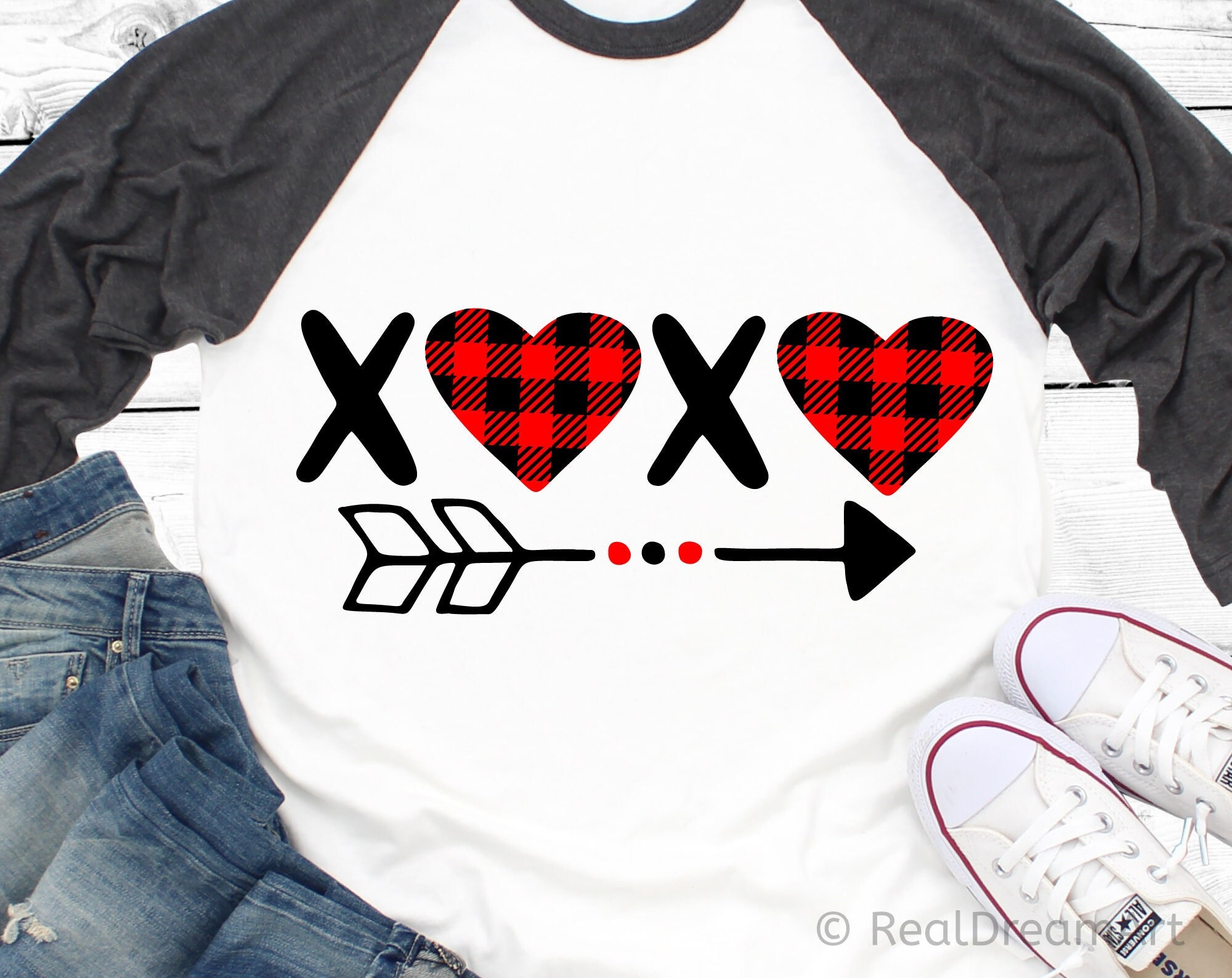 Xo Xo Svg Valentines Day Svg Hugs and Kisses Svg Girl - Etsy