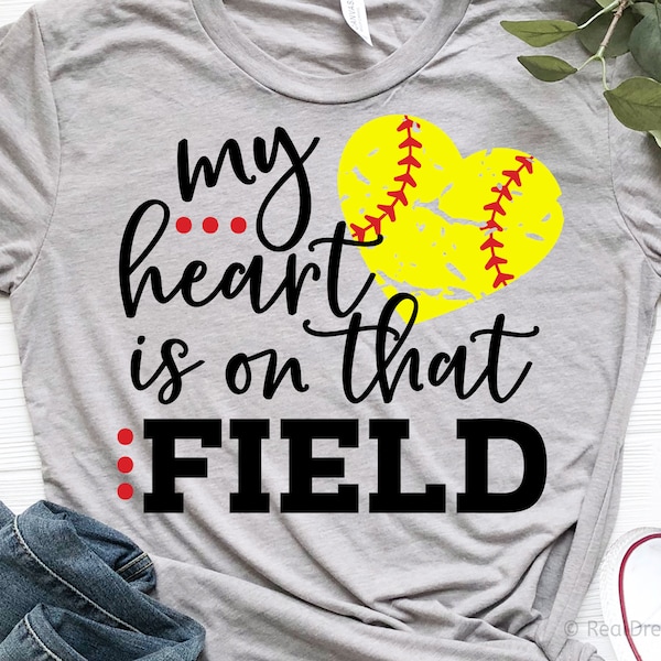 Softball Field Svg - Etsy