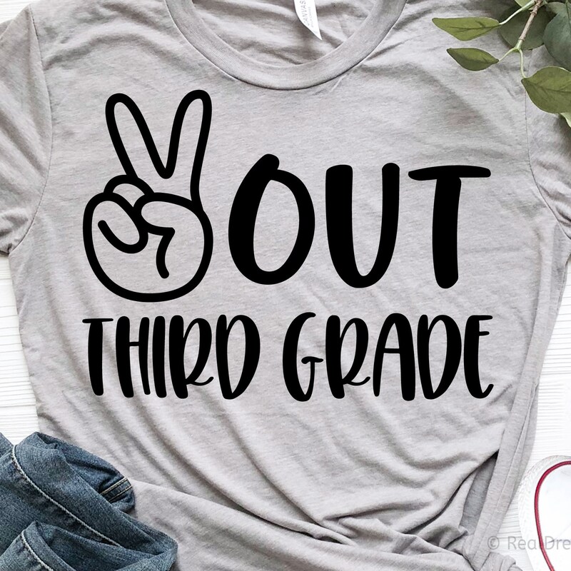 Third Grade Svg - Etsy