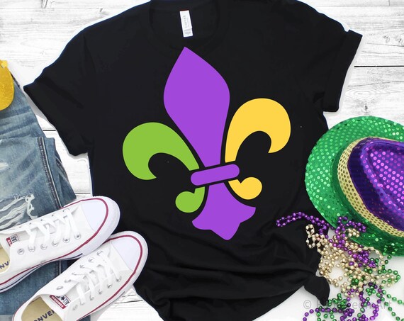 Fleur De Lis Svg Mardi Gras Svg French Lily Svg Louisiana | Etsy