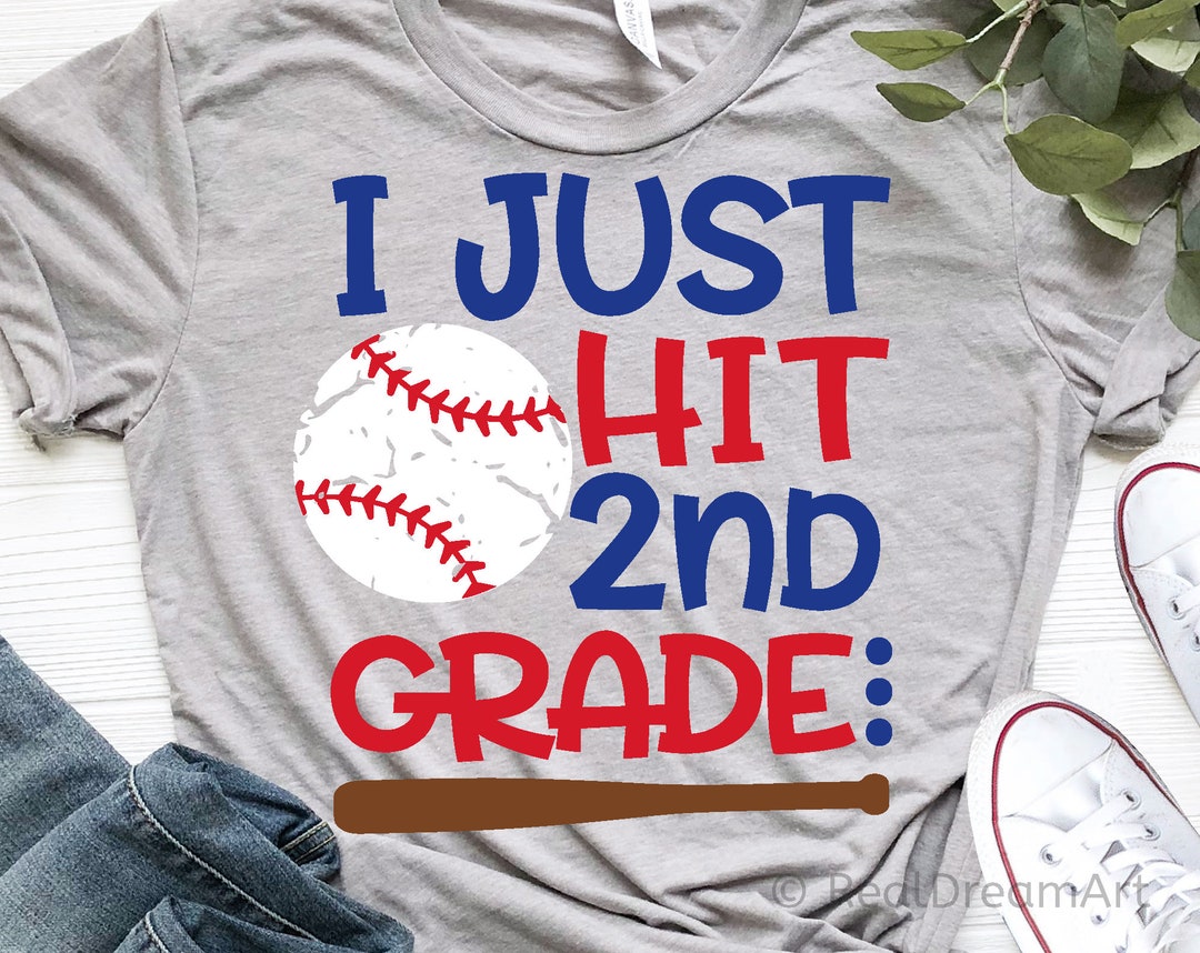 I Just Hit Second Grade Svg, Boy 2nd Grade Svg, End of School Svg ...