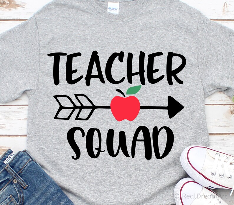 Teacher Squad Svg Back to School Svg Teacher Tribe Svg - Etsy