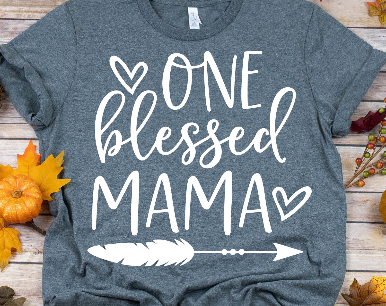 One Blessed Mama Svg Blessed Mom Svg Mom Life Shirt Svg - Etsy
