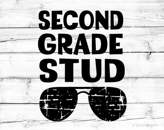 Segundo grado Svg Segundo Grado Stud Svg Segundo Grado Dude | Etsy México