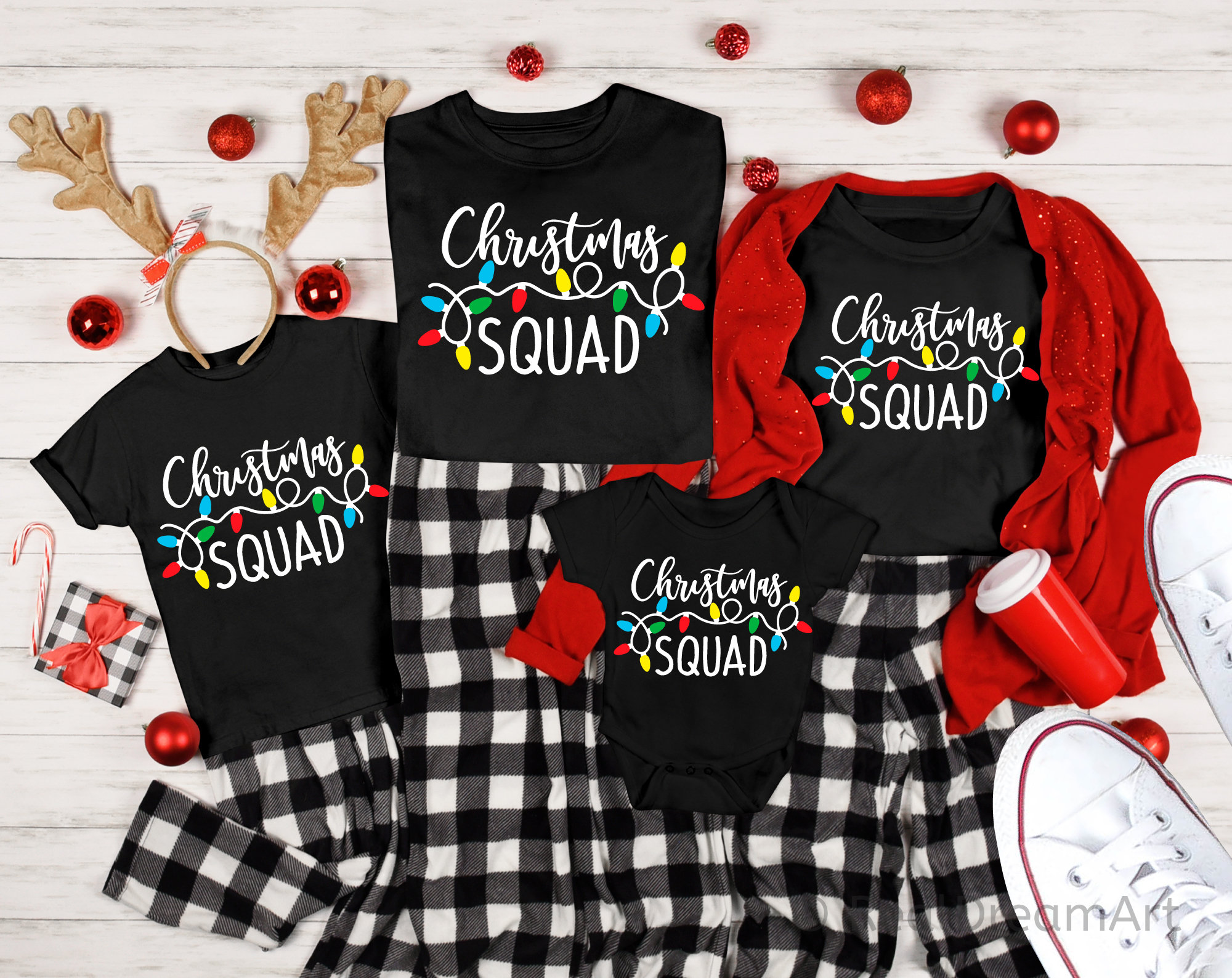 Christmas Squad Svg, Christmas Lights Svg, Merry Christmas Svg, Kids ...