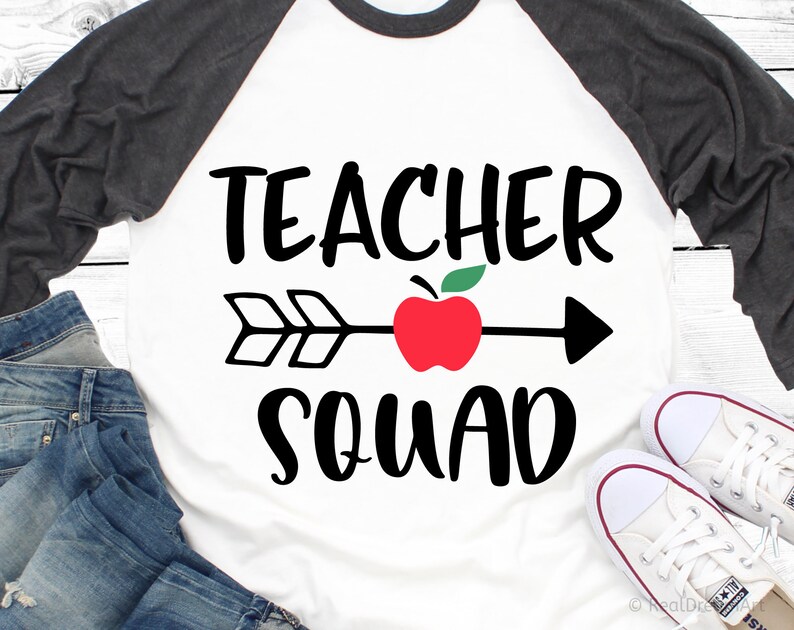 Teacher Squad Svg Back to School Svg Teacher Tribe Svg - Etsy