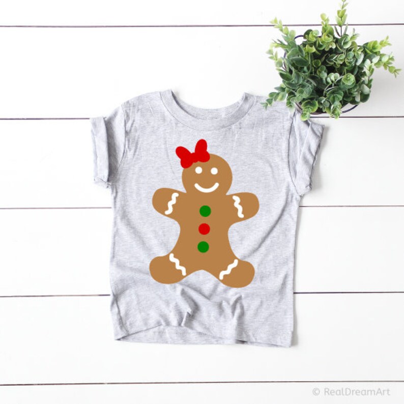 Gingerbread Boy Svg, Gingerbread Girl Svg Cut File, Christmas Svg ...