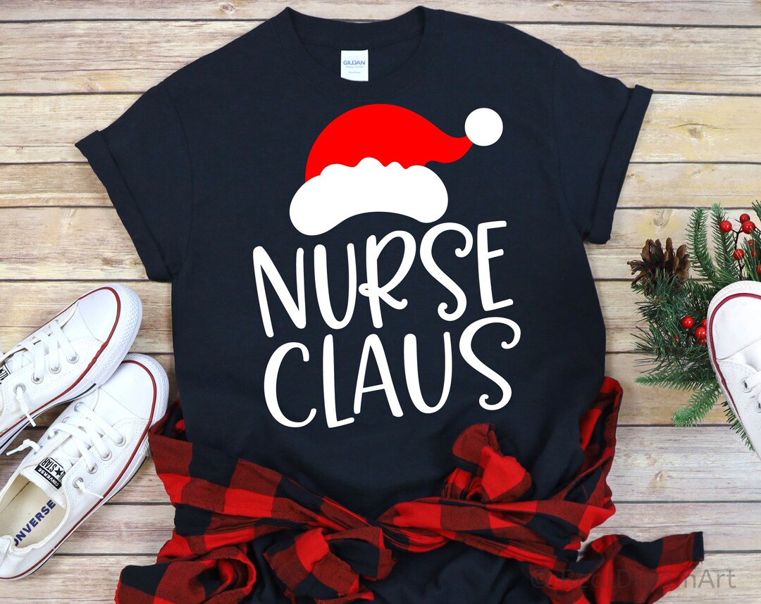 Nurse Claus Svg, Christmas Squad Svg, Christmas Svg, Santa Squad, Nurse ...