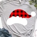 Buffalo Plaid Santa Hat Svg, Christmas Svg, Santa Hat Svg, Dear Santa ...