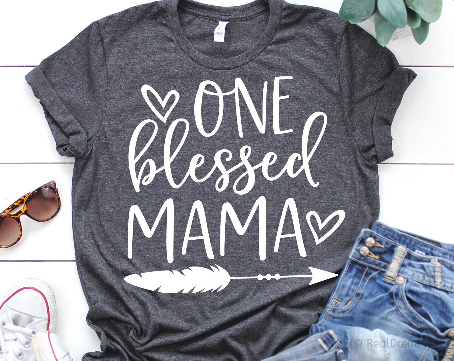One Blessed Mama Svg Blessed Mom Svg Mom Life Shirt Svg - Etsy