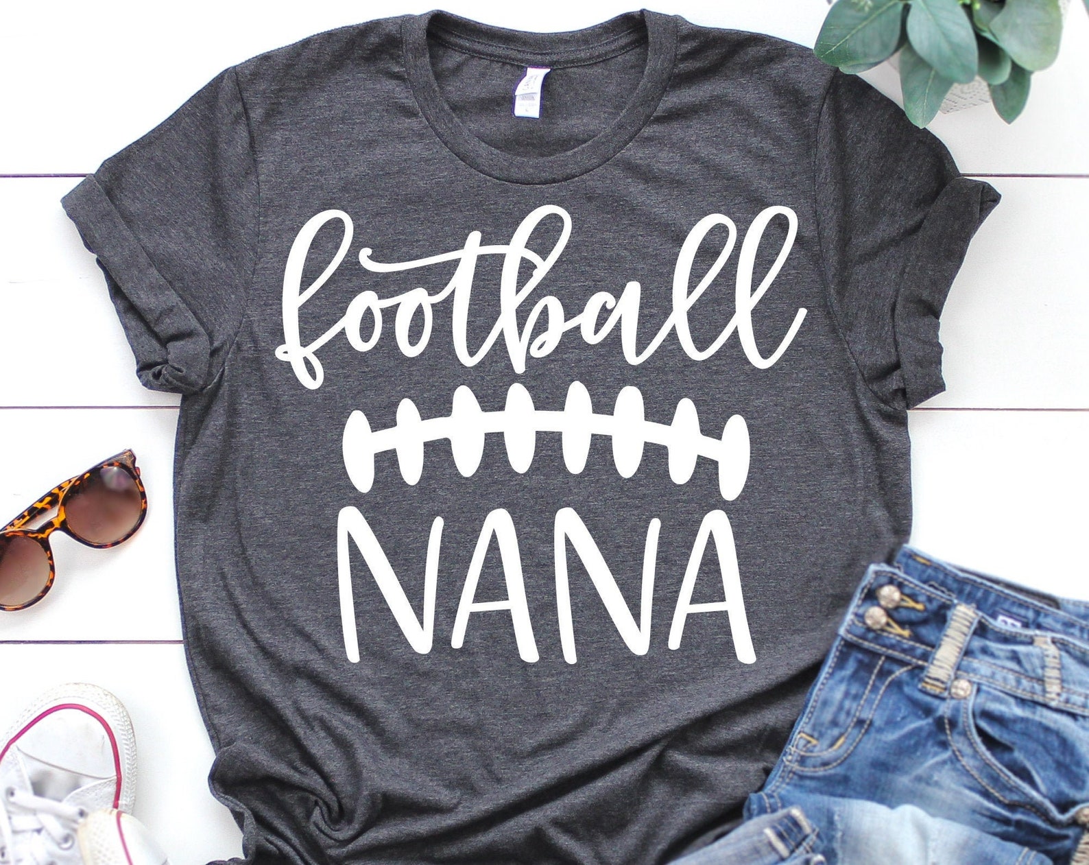 Football Nana Svg Football Svg Football Grandma Shirt Svg | Etsy