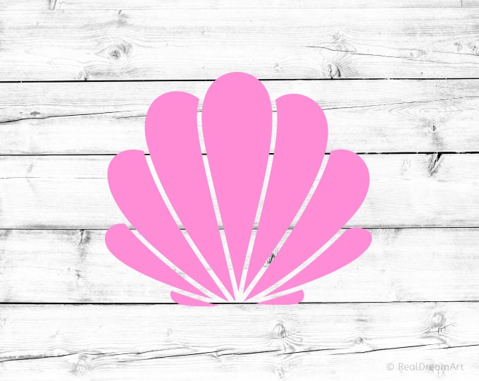 Seashell Svg, Mermaid Shells SVG, Summer Ocean Beach Sea Shells Svg Dxf ...