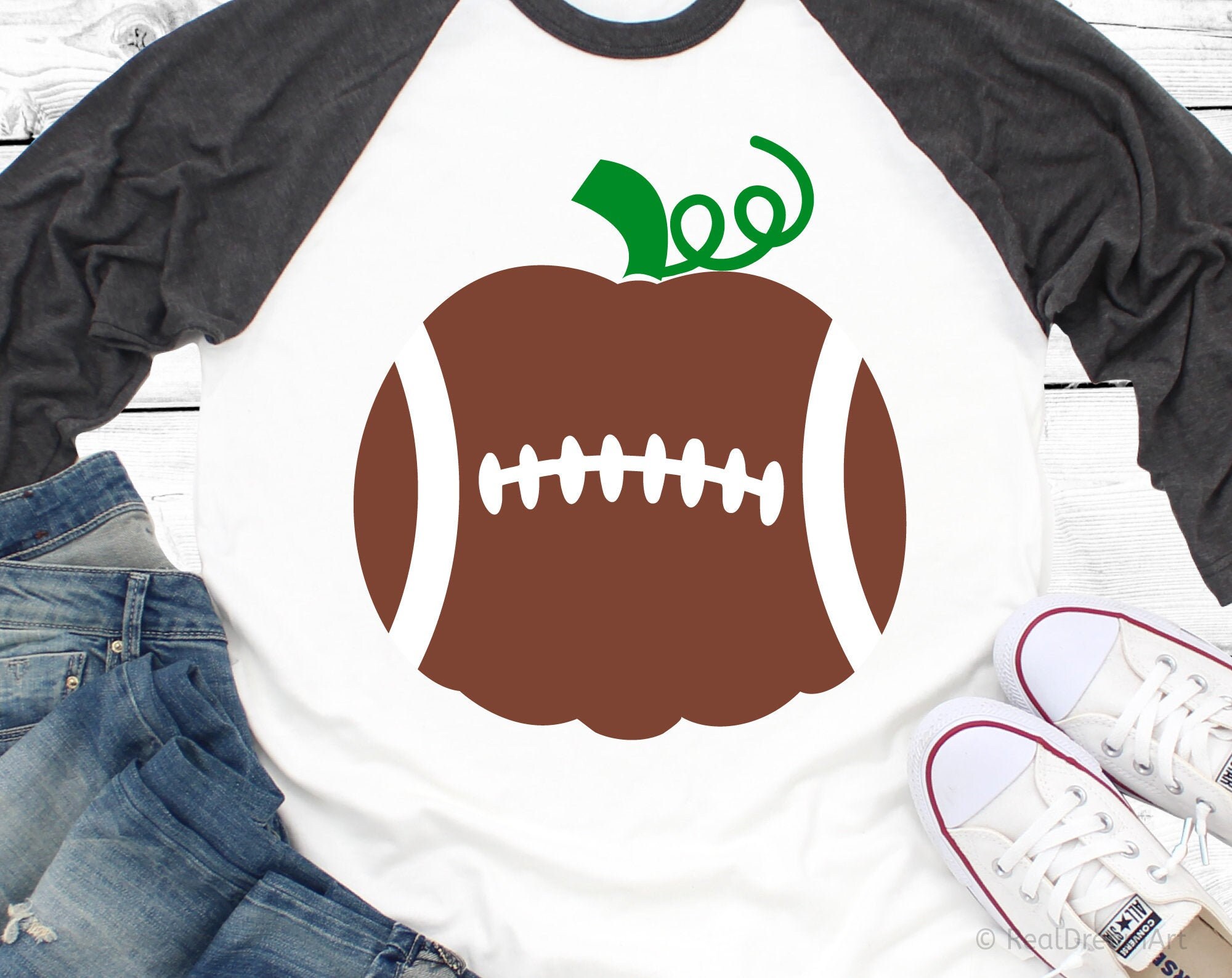 Football Pumpkin Svg Funny Fall Svg Pumpkin Patch Svg | Etsy