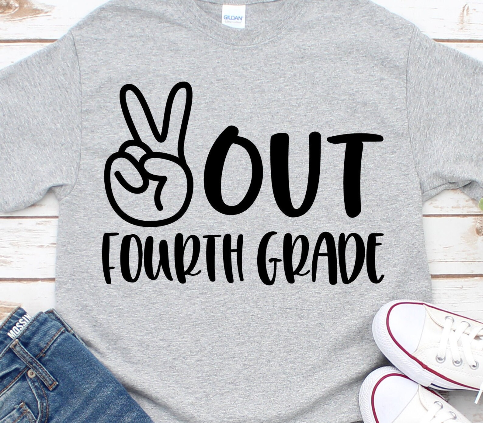 Peace Out Fourth Grade Svg Last Day of School Svg Boy 4th - Etsy