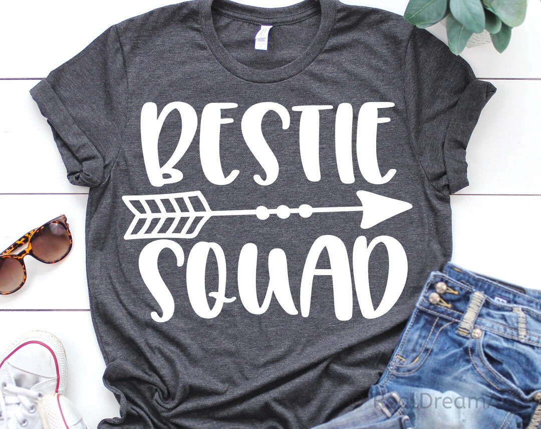 Bestie Squad Svg, Bestie Svg, Bestie Crew Svg, Bestie Tribe Svg, Family ...