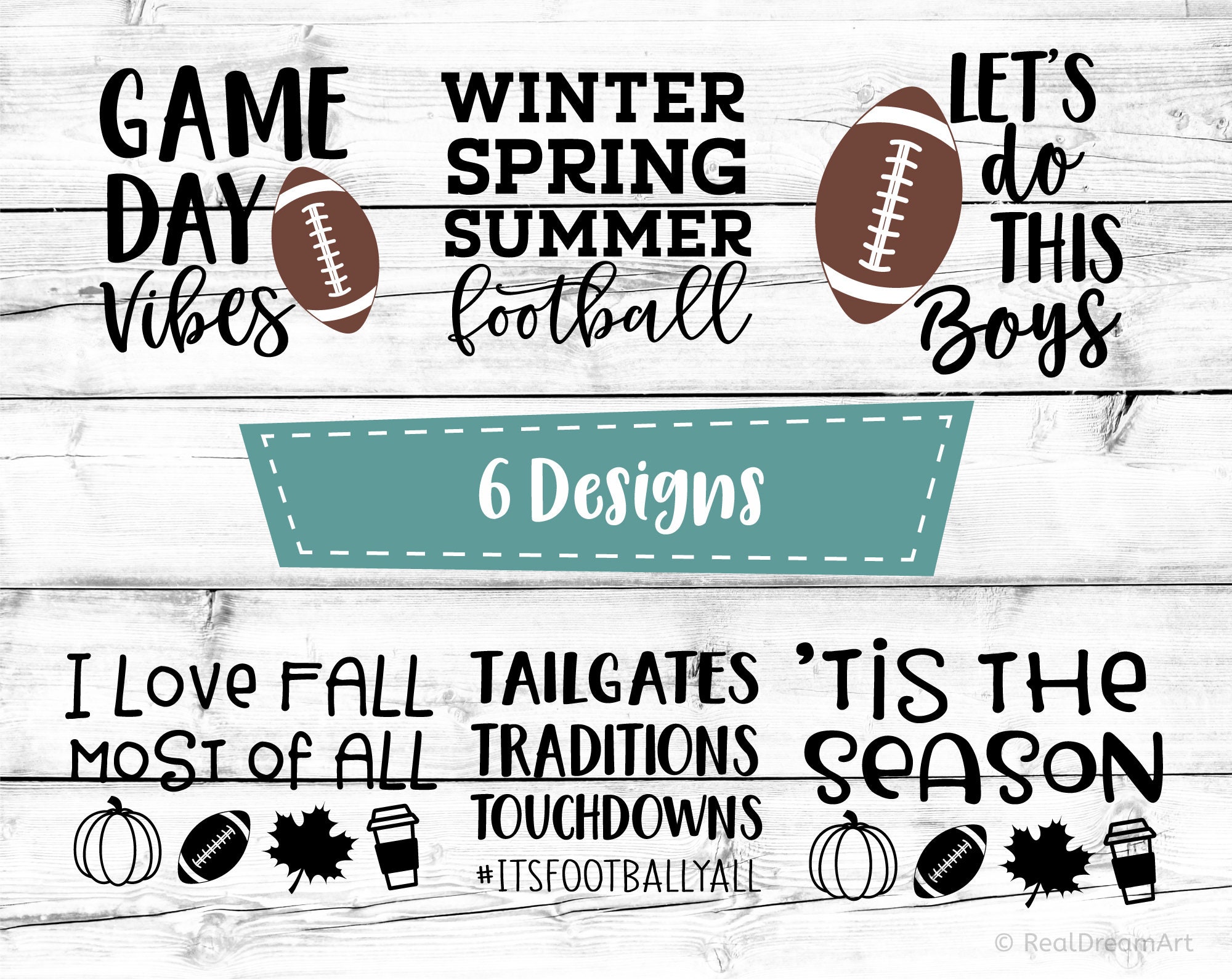 Football Svg Bundle Football Svg Funny Football Svg | Etsy