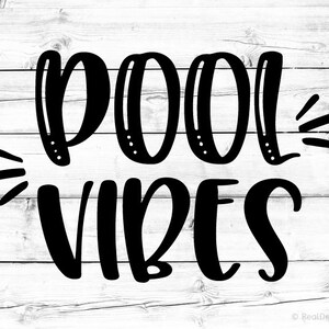 Pool Vibes Svg Pool Shirt Svg Files for Cricut Funny Svg Summer Svg ...
