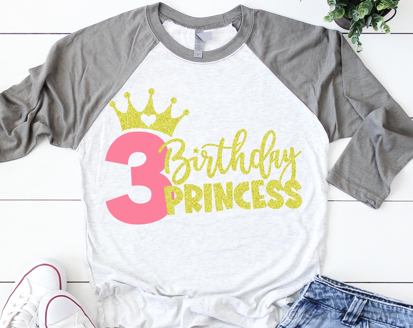 Third Birthday Princess Svg, 3rd Birthday Svg, Princess Svg, Baby Girl ...