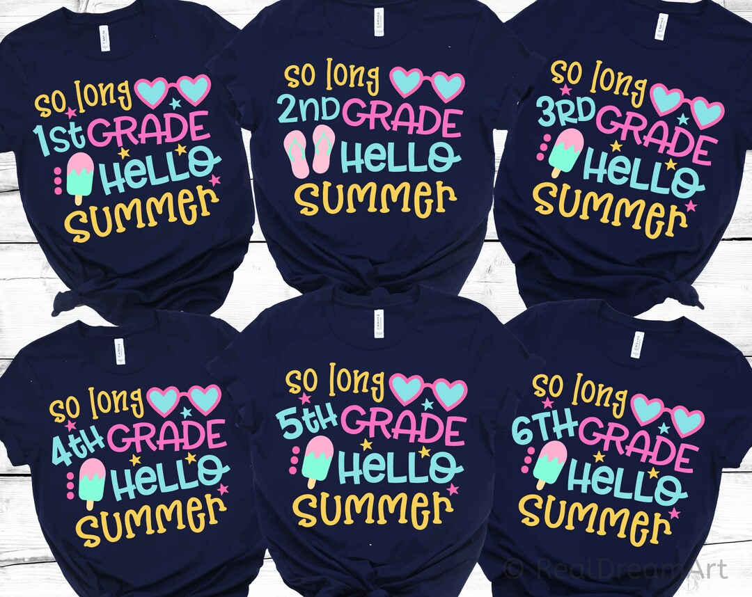 Last Day of School Svg Bundle, so Long School, Funny Summer Break Svg ...