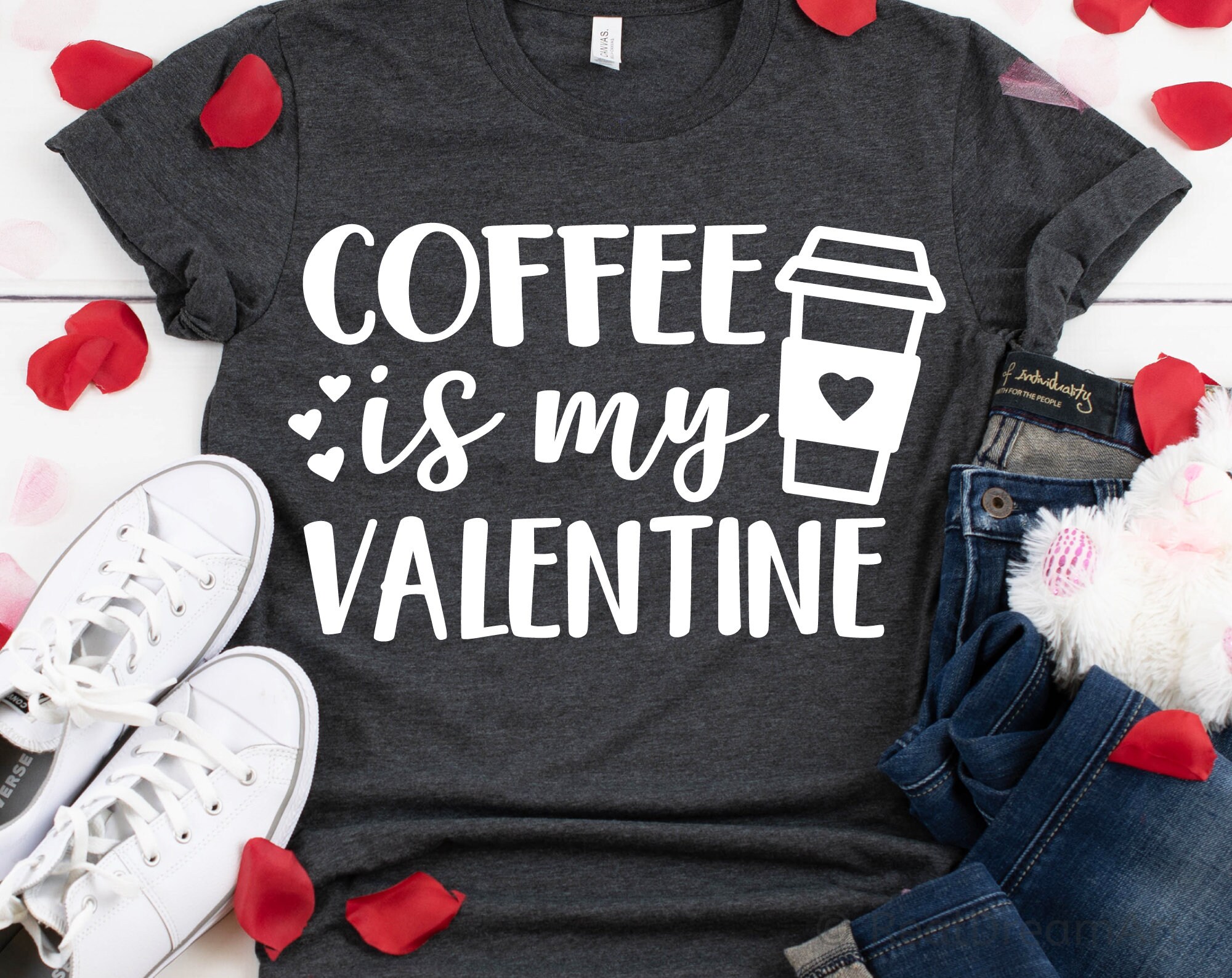 Coffee Valentines Svg Coffee is My Valentine Svg Funny - Etsy
