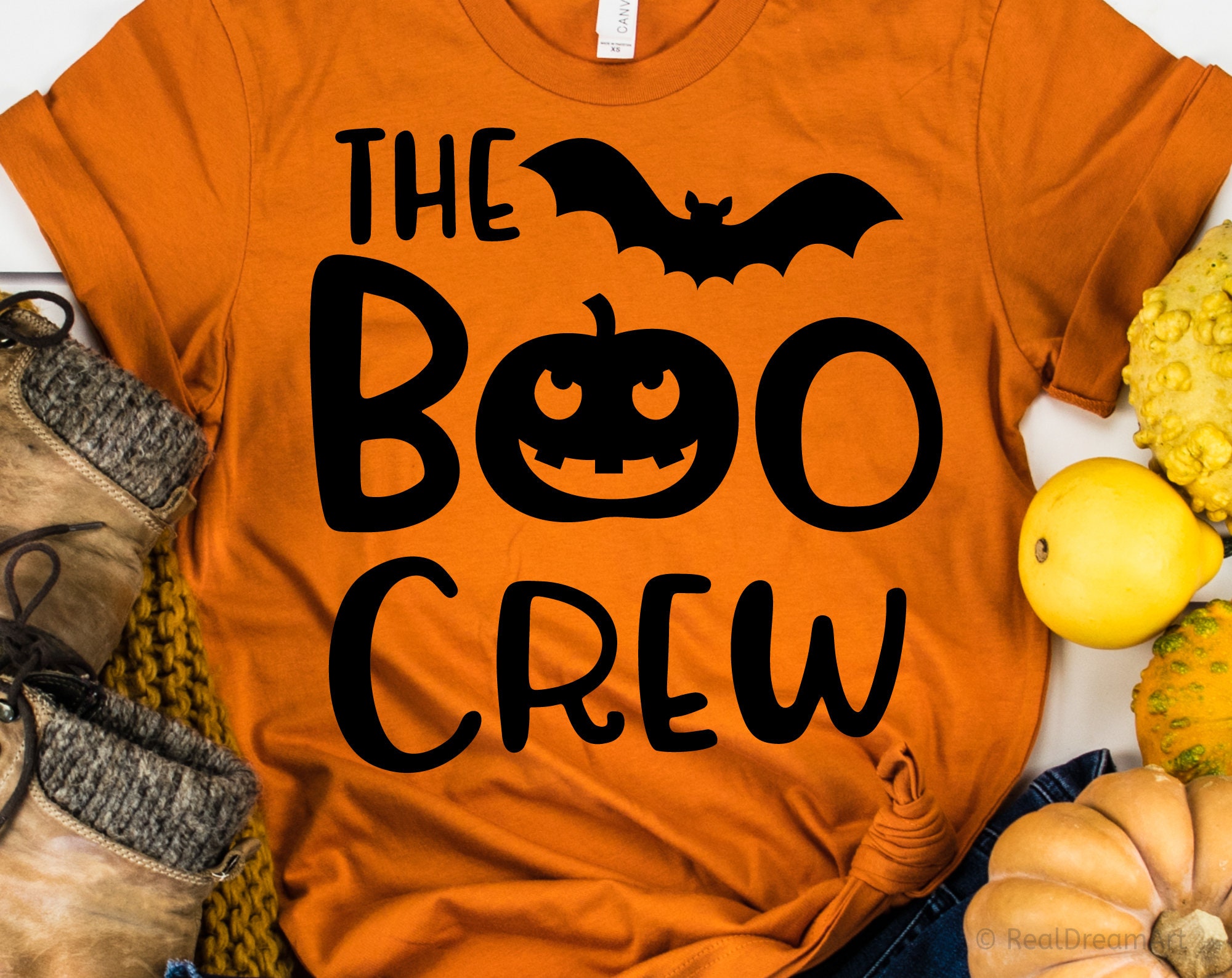 Boo Crew Svg Kids Halloween Svg Trick or Treat Svg Boo | Etsy