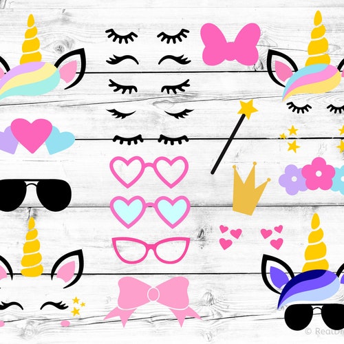 Unicorn Kit Svg Unicorn Bundle Svg Unicorn Party Svg - Etsy