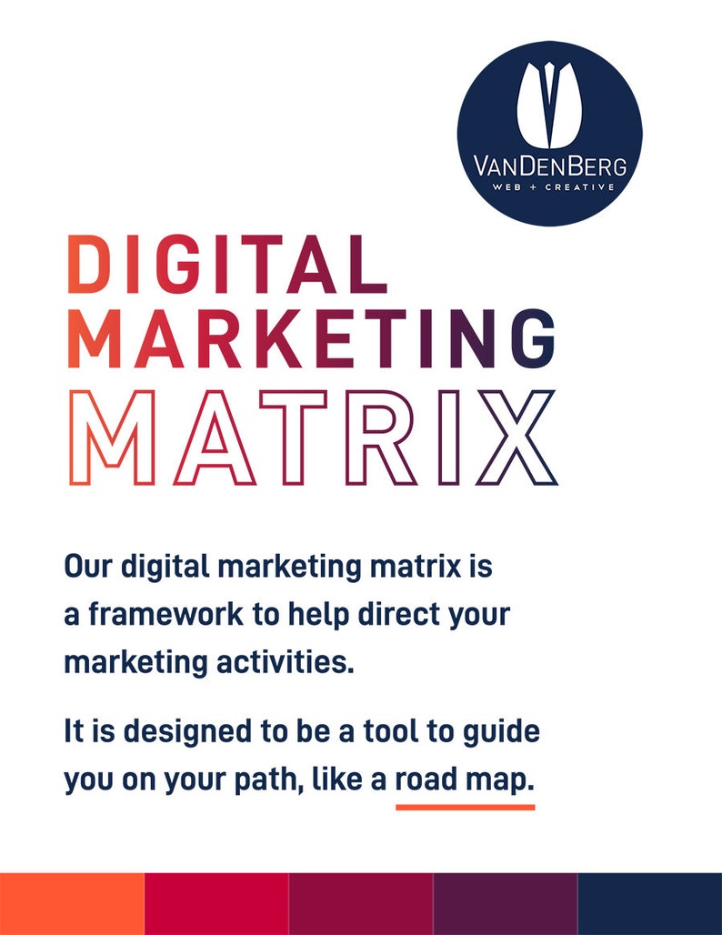Digital Marketing Matrix - Etsy