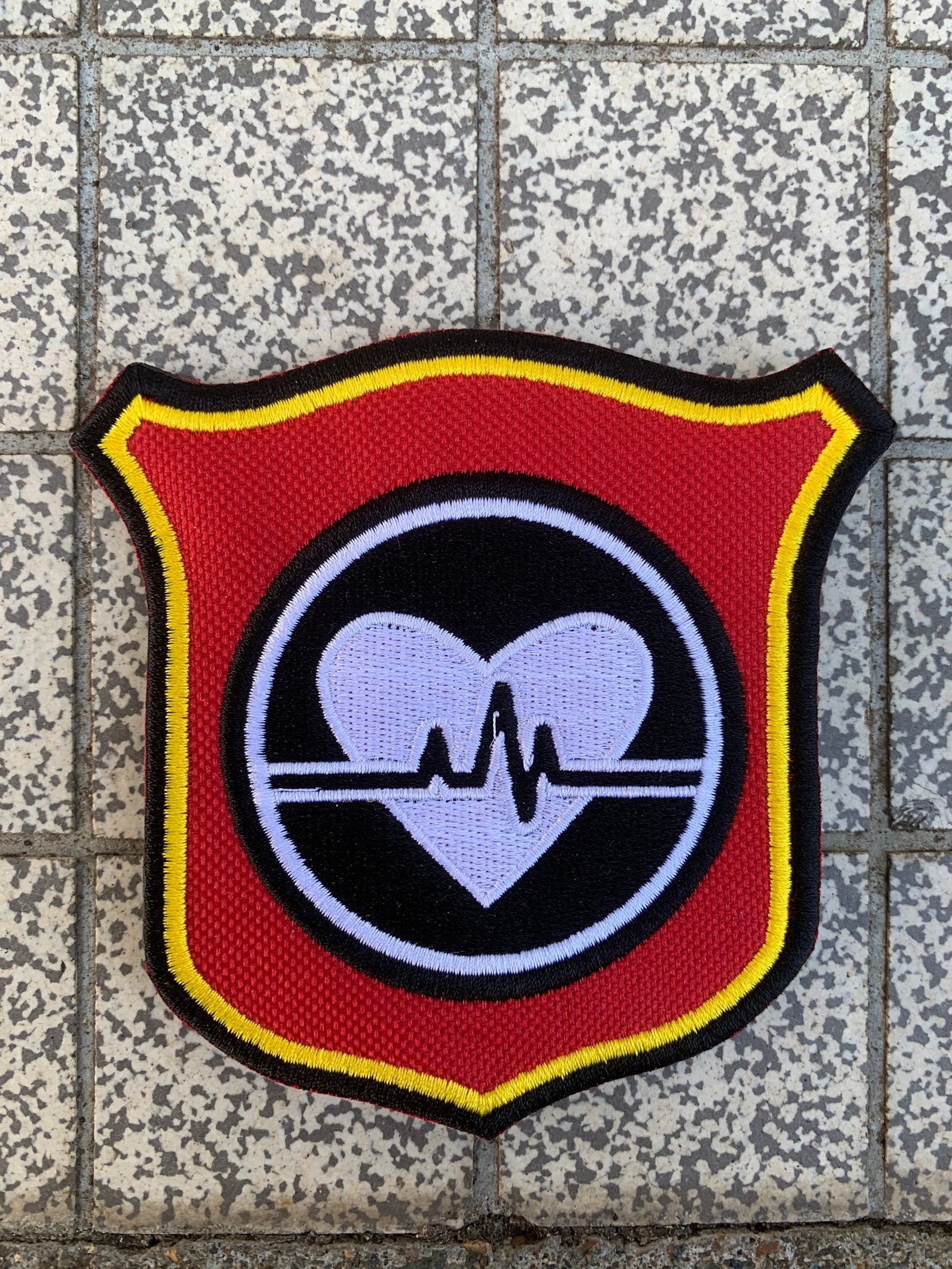Red Responders Shield Patch Fallout 76 - Etsy