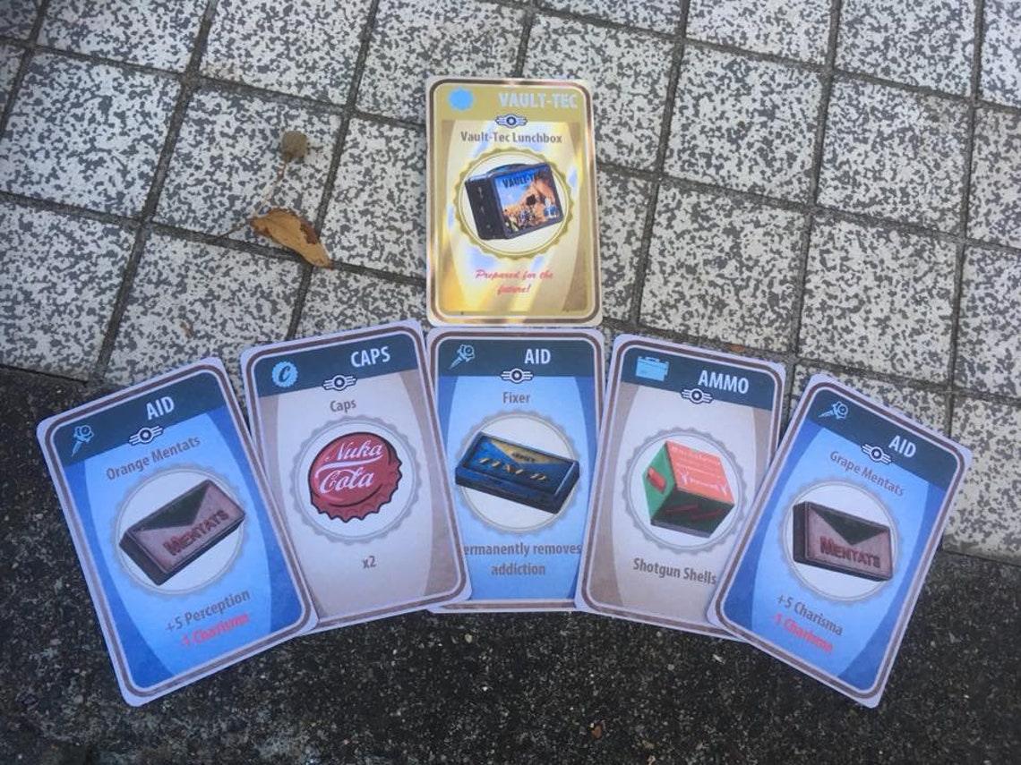 Fallout Shelter Card Pack 10 Cards Fallout Prop/gift - Etsy