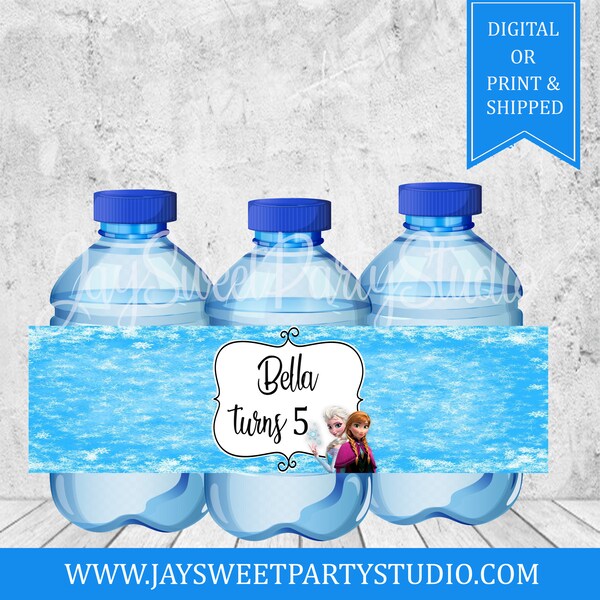 Frozen Labels - Etsy