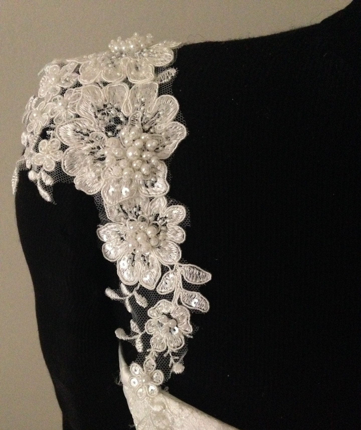 Detachable off Shoulder Sleeves Wedding Straps Detachable - Etsy