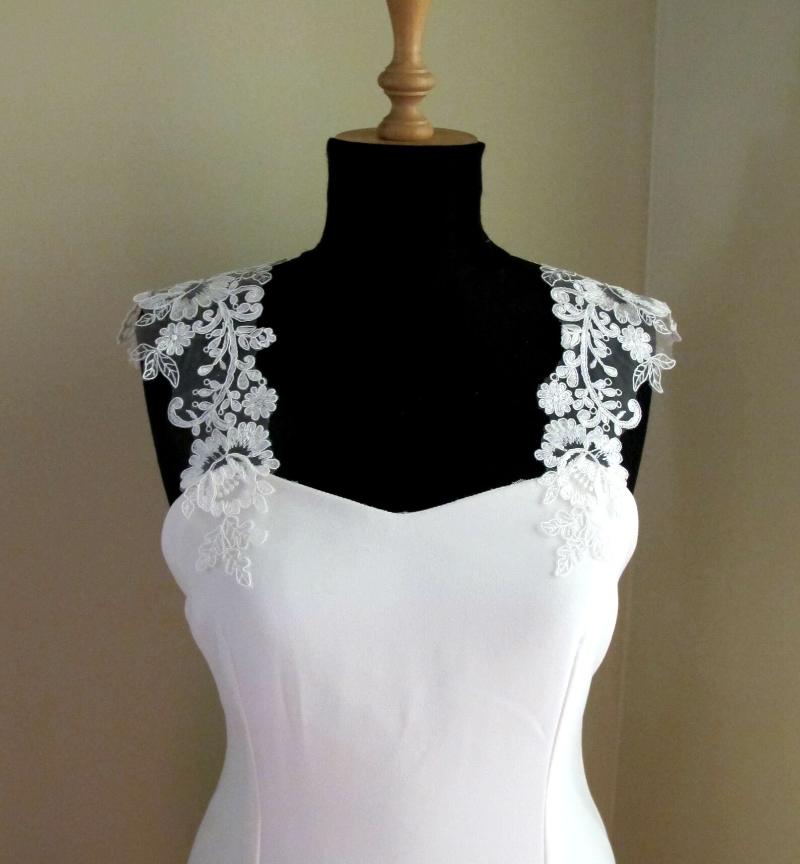 Detachable Straps Wedding Dress Straps Ivory Lace Bridal Strap - Etsy