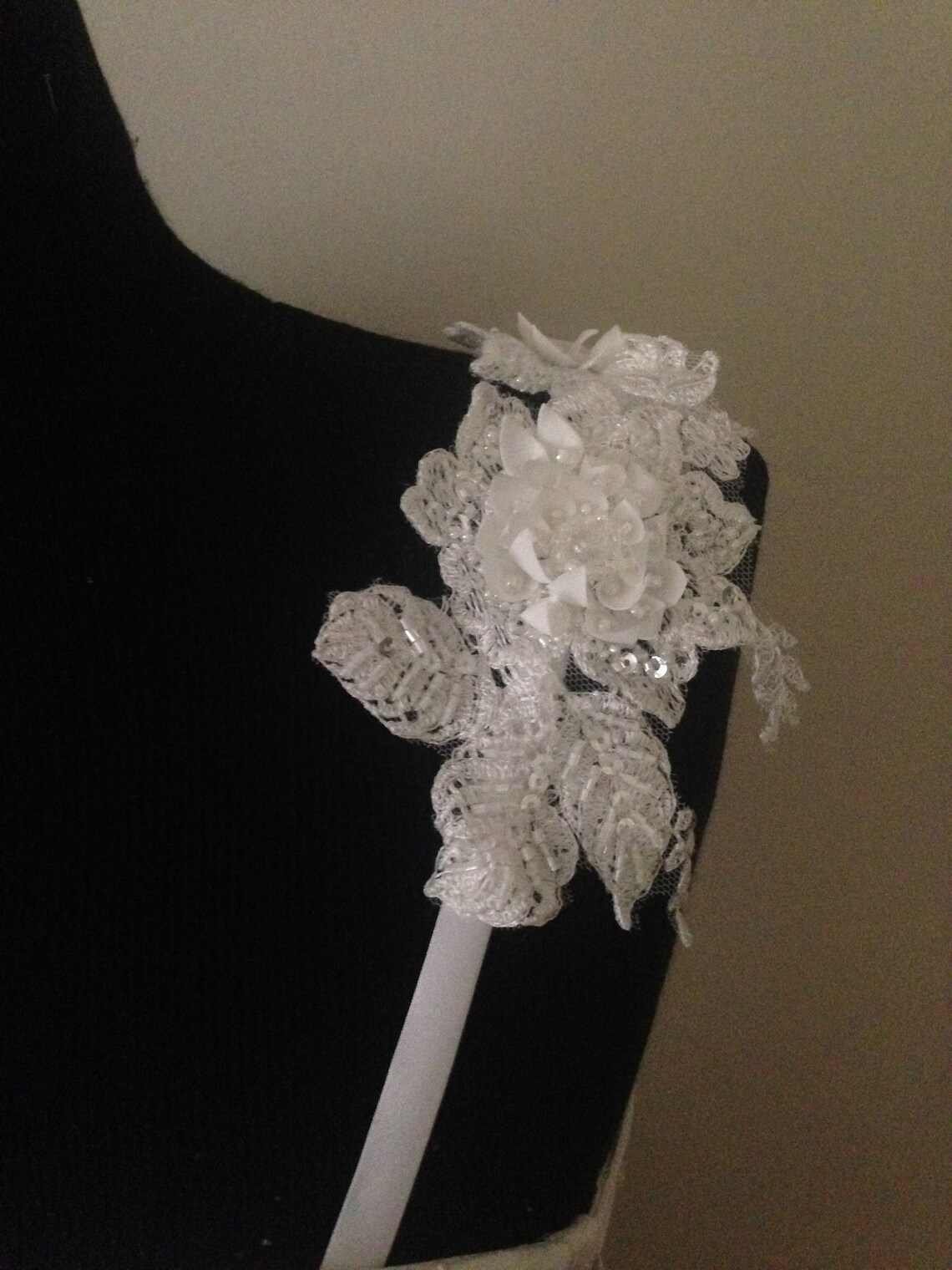 Detachable Straps Ivory Wedding Dress Straps Shoulder Jewelry - Etsy