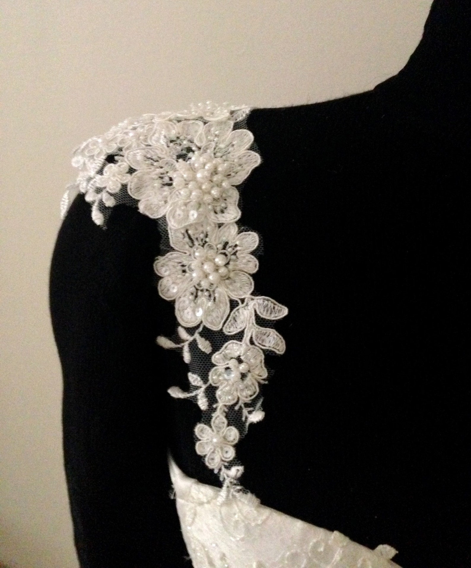 Detachable off Shoulder Sleeves Wedding Straps Detachable - Etsy