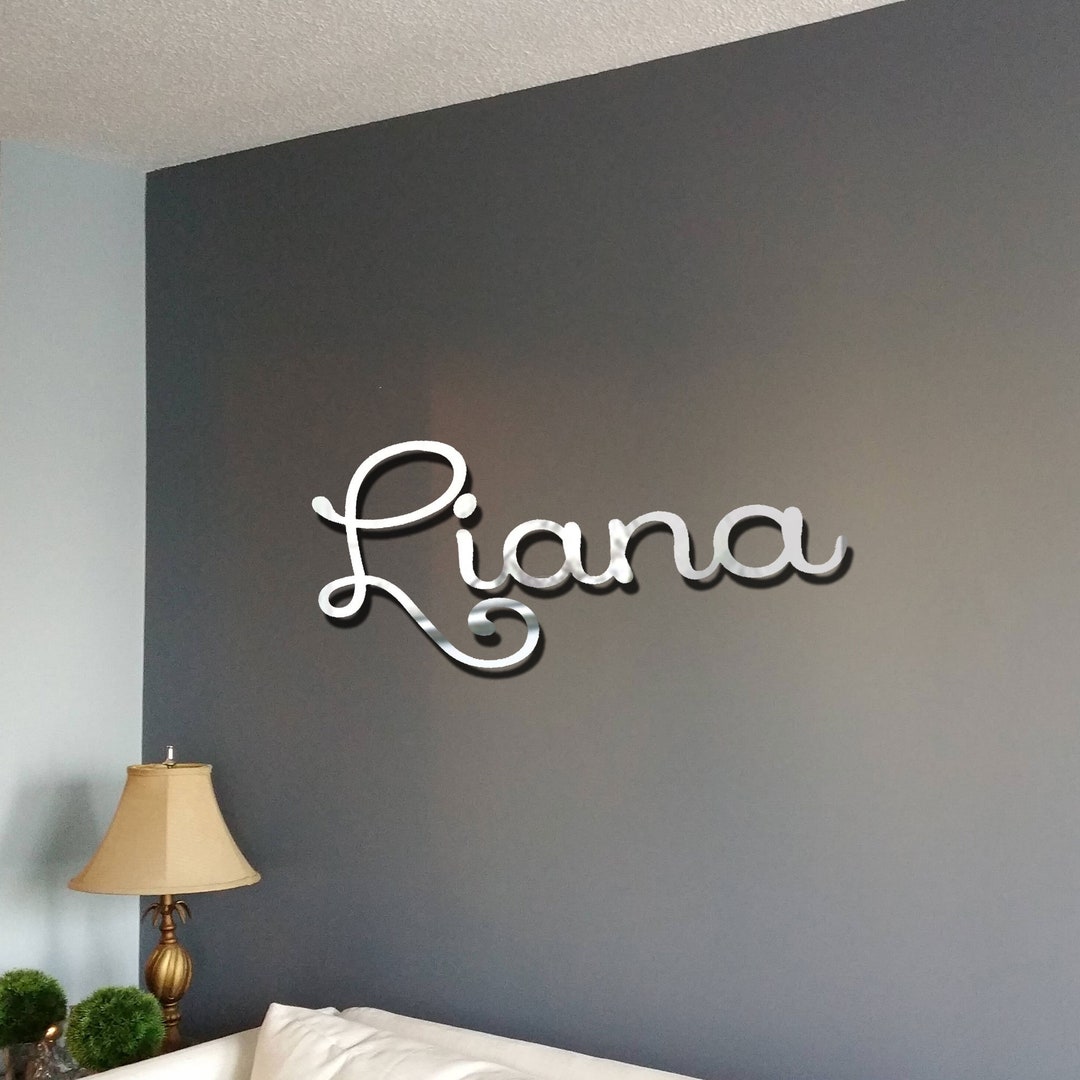Personalized Name - Custom Sign - Custom Wall Art - Acrylic Name Sign ...
