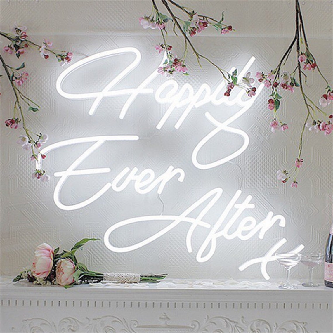 Neon Back Drops Neon Sign Wedding Back Drop Photography - Etsy