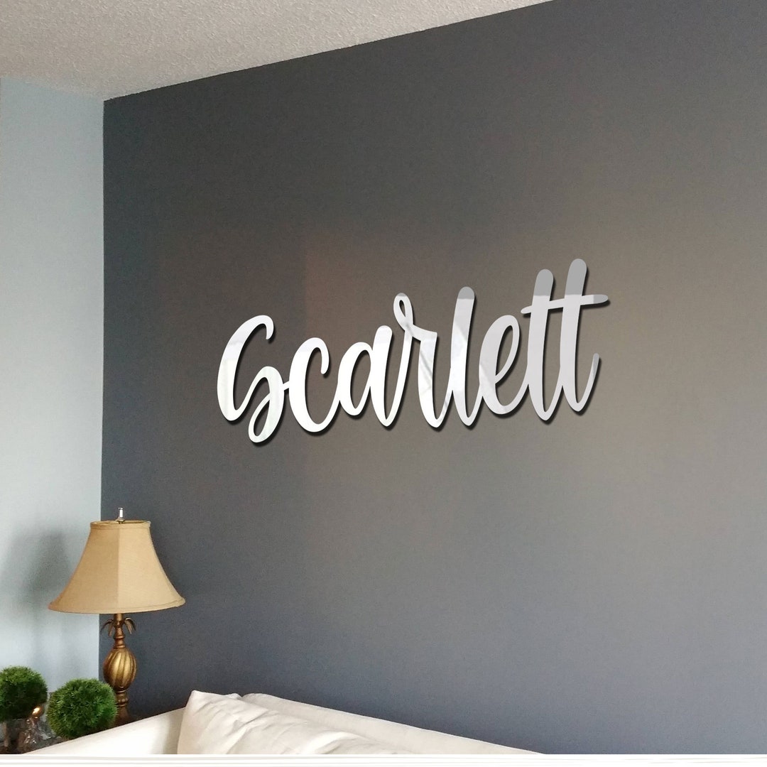 Custom Name Sign , Christmas Gift Ideas , Baby Name , Handwritten Font ...