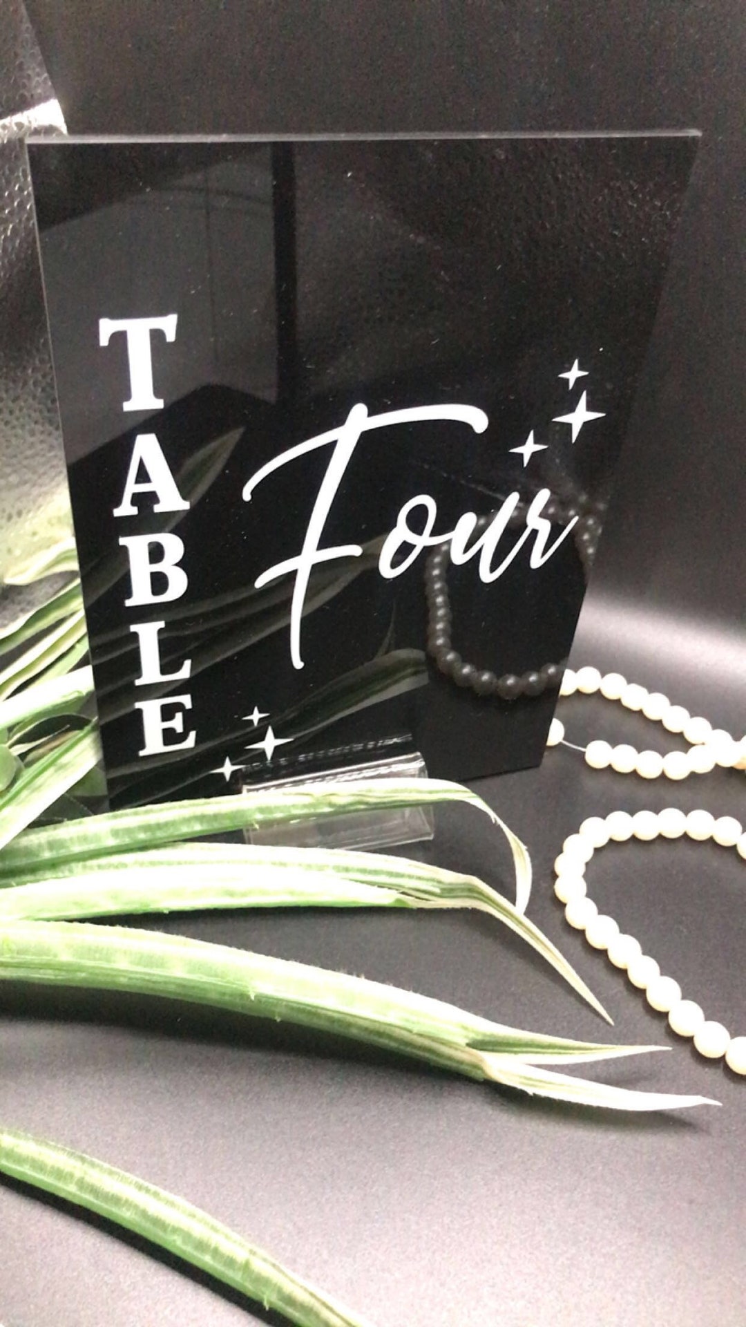 Custom Laser Cutting, Acrylic Table Numbers, Wedding Table Decoration ...