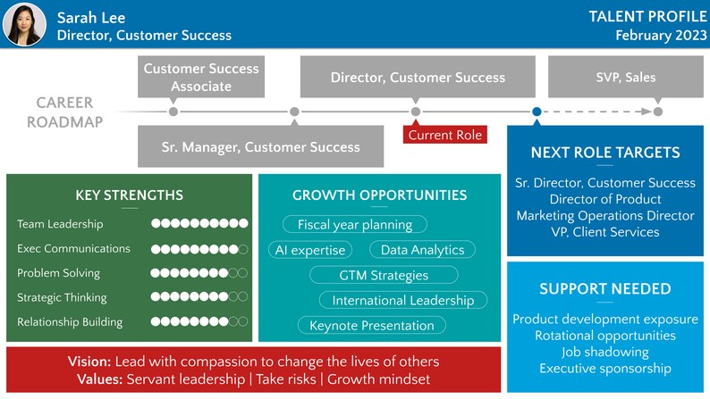 Career Roadmap Template and Individual Development Plan Improve Your ...
