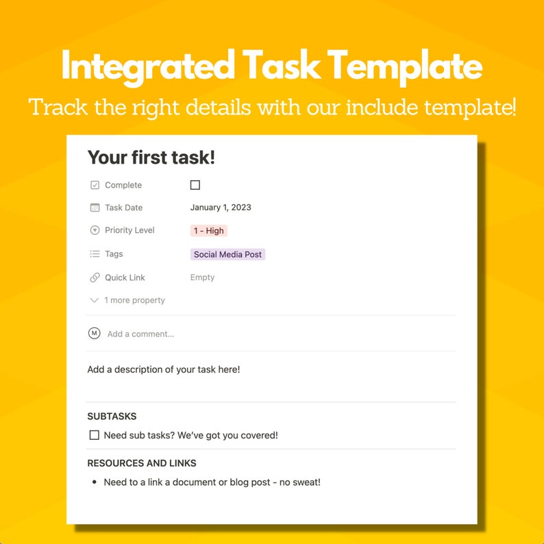 Ultimate Notion Task Manager & Dashboard Template Easy to Use Personal ... Ultimate Notion Task Manager & Dashboard Template Easy to Use Personal ...