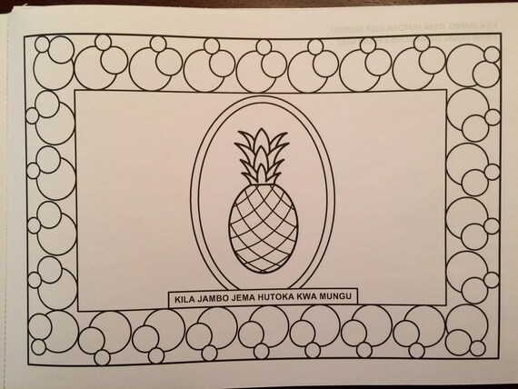 Kanga Coloring Pages