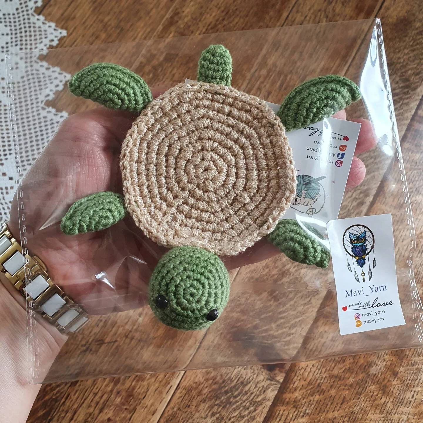 Crochet Turtle Coaster Handmade Coaster Turtle Coaster Uk - Etsy UK