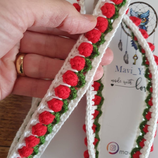 Crochet Badge Holder - Etsy