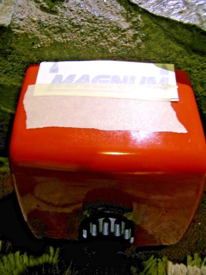 STIHL MAGNUM Sticker Matte Black Custom / Decal / Lettering Chainsaw ...