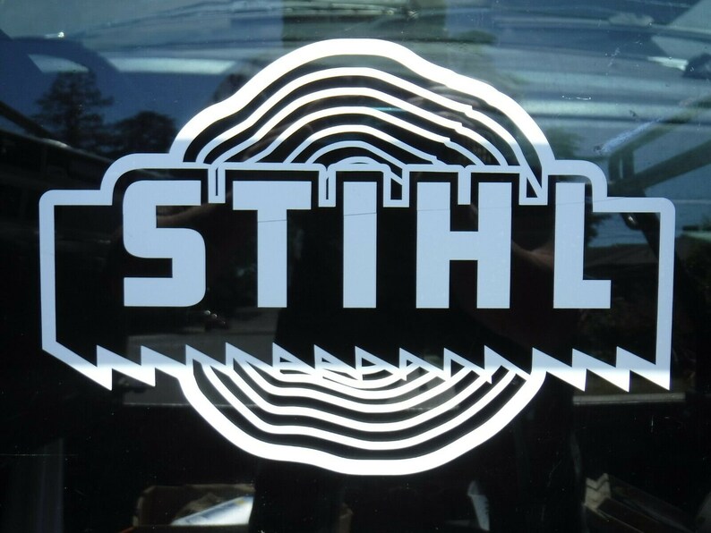 STIHL Custom 7" X 10" Vinyl Decal - Etsy