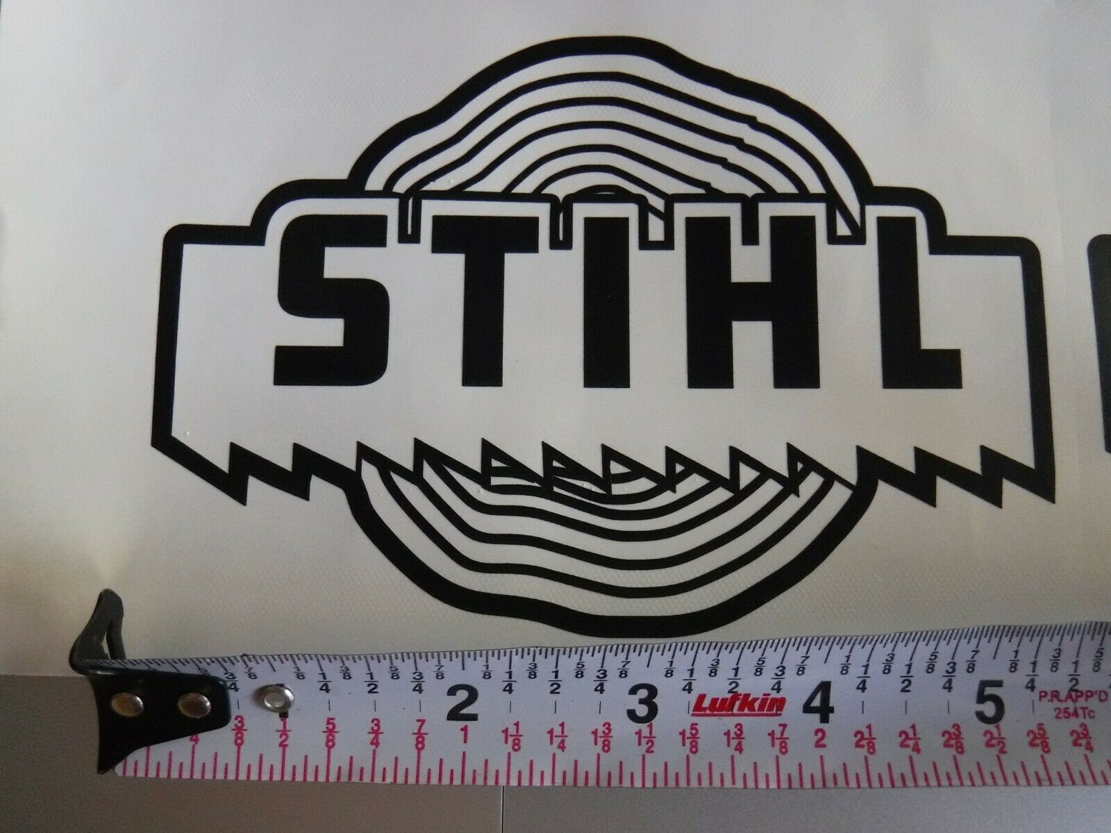 OLD SCHOOL STIHL Sticker Matte Black Custom Decal 4" X 5.5" Chainsaw ...